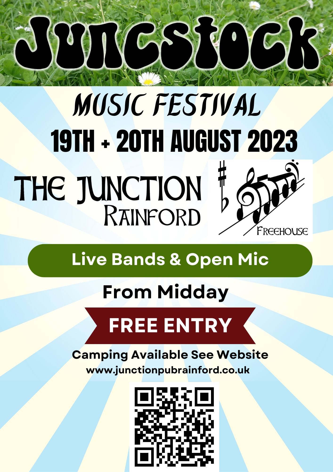 What’s On – Junction Pub Rainford